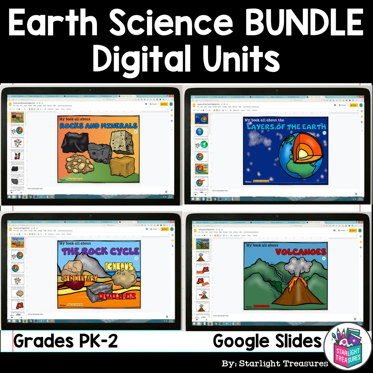 Earth Science Units for DIGITAL! – Starlight Treasures LLC