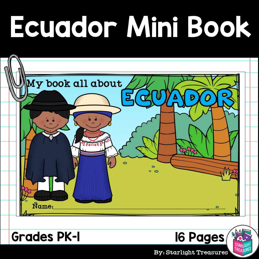 Ecuador Mini Book for Early Readers - A Country Study – Starlight ...