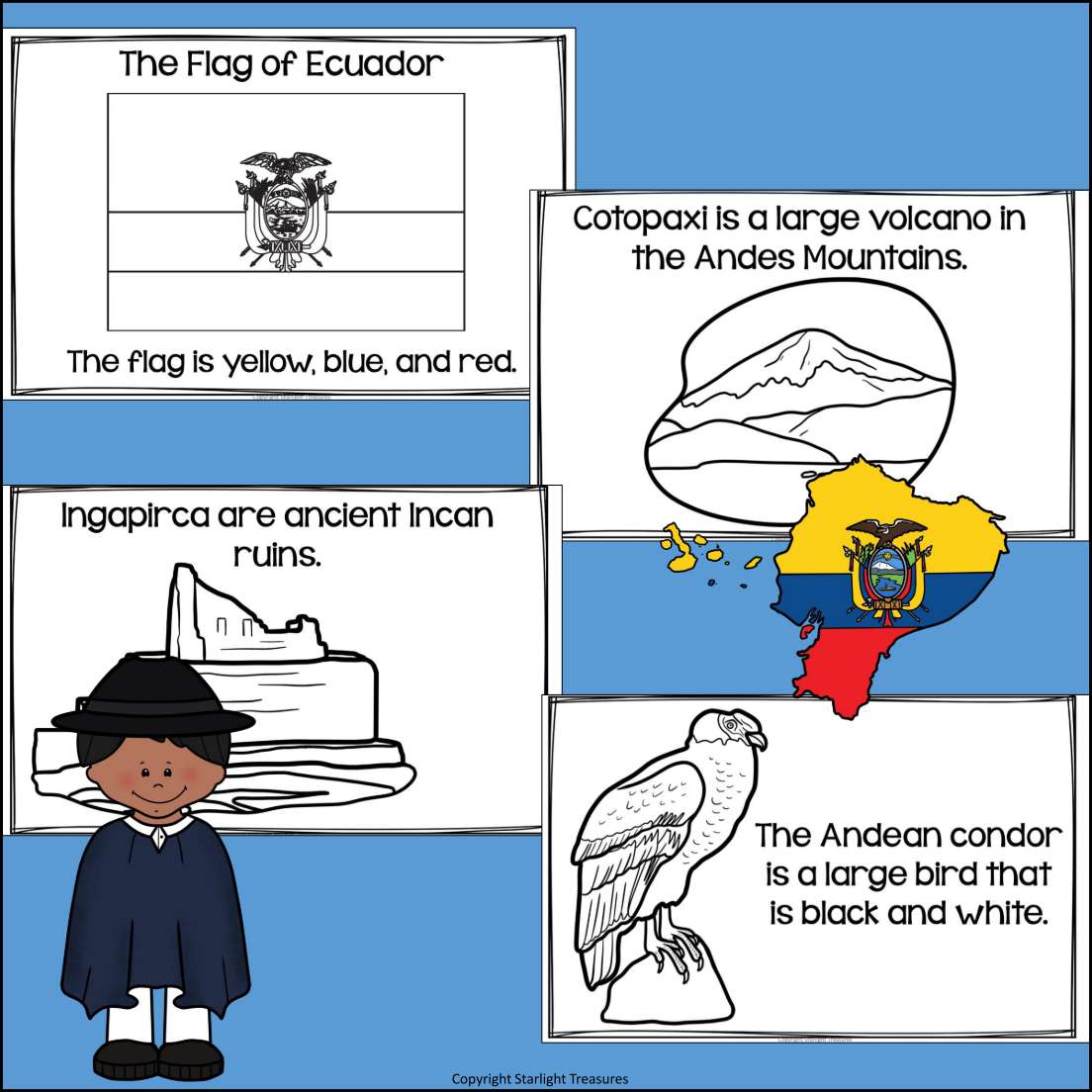 Ecuador Mini Book for Early Readers - A Country Study – Starlight ...
