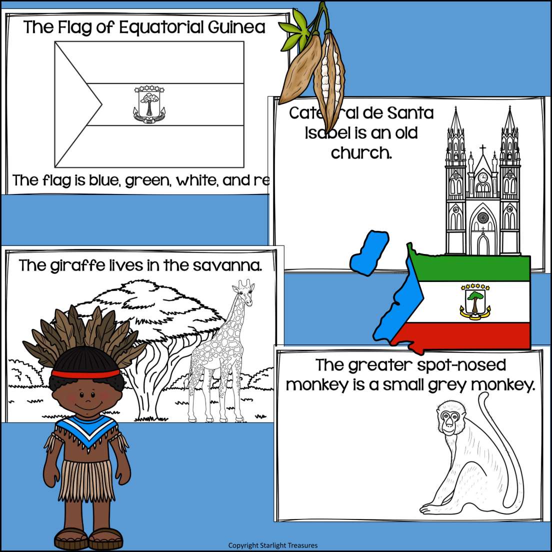 Equatorial Guinea Mini Book for Early Readers - A Country Study ...