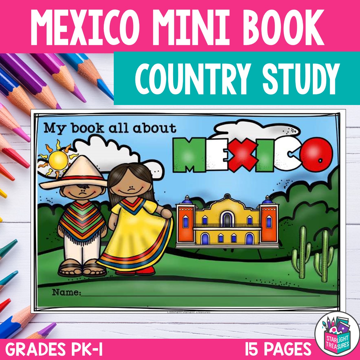 Mexico Mini Book for Early Readers - A Country Study – Starlight ...