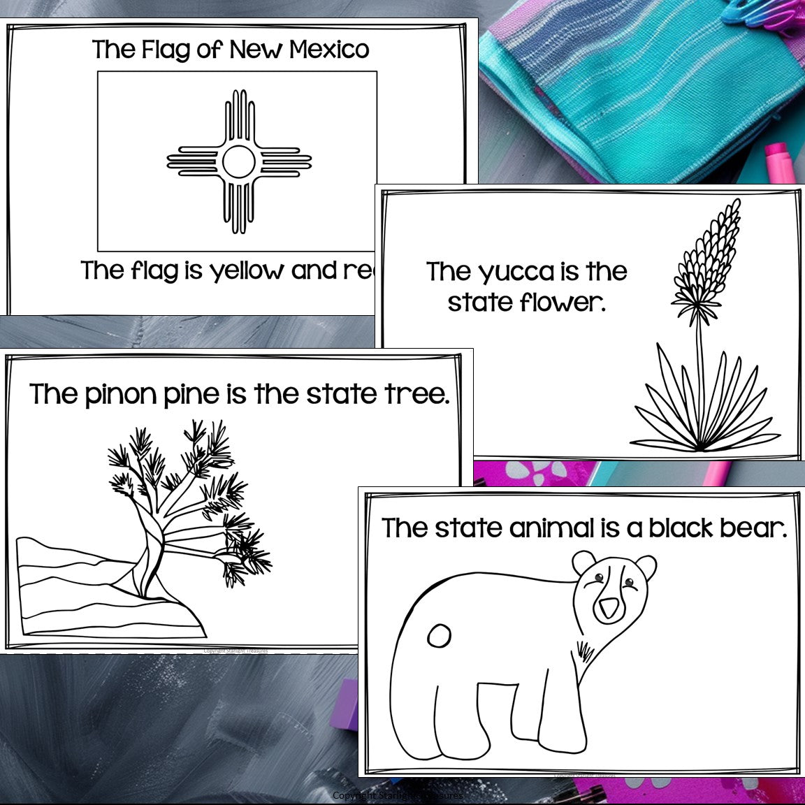 New Mexico Mini Book for Early Readers - A State Study – Starlight ...