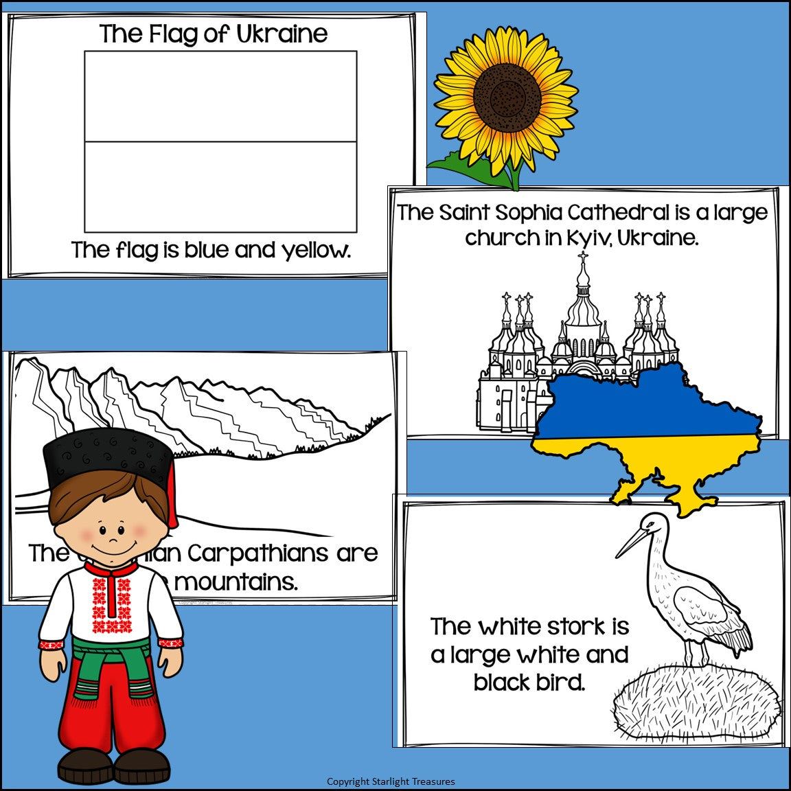 Ukraine Mini Book for Early Readers - A Country Study – Starlight ...