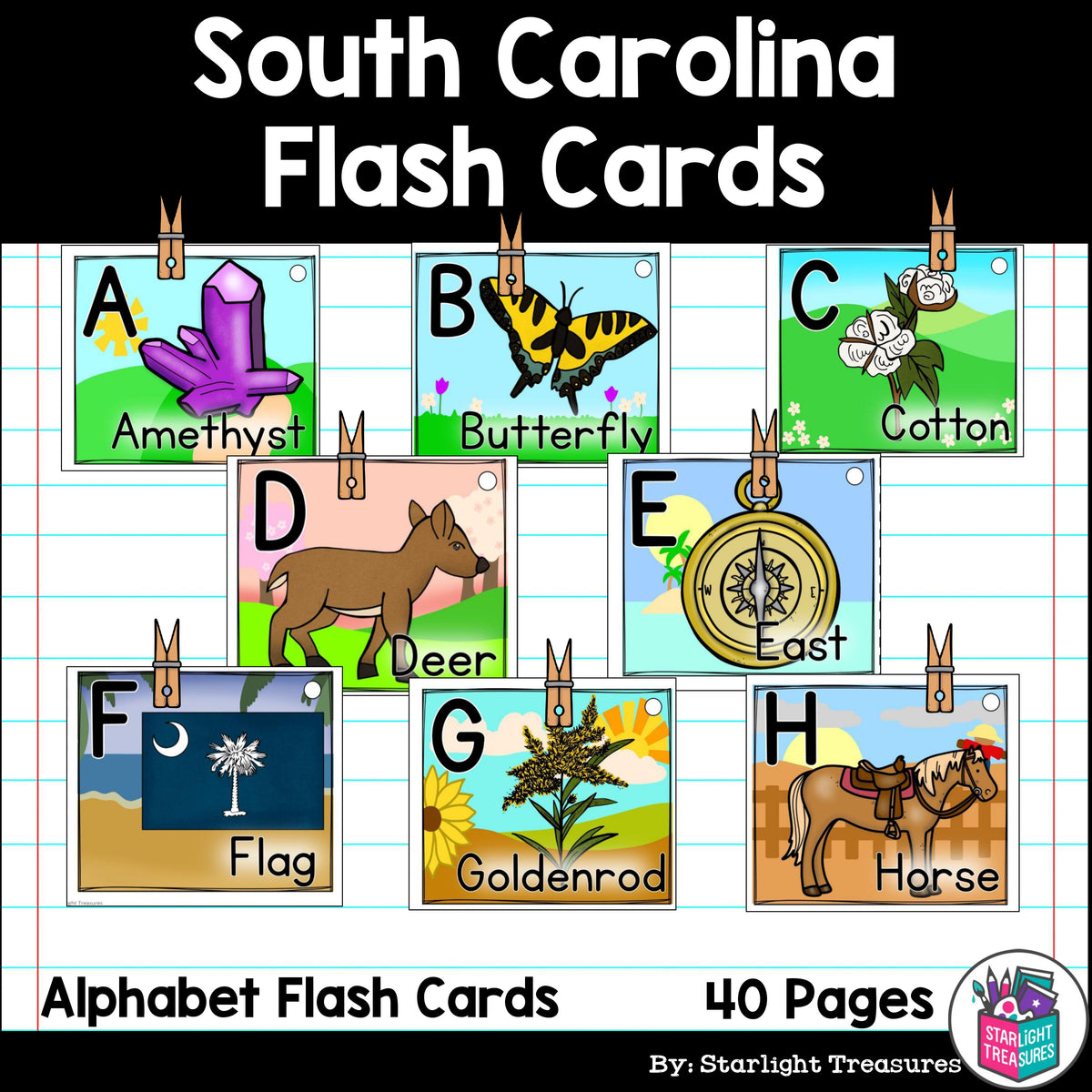 Alphabet Flash Cards for Early Readers - State of South Carolina ...