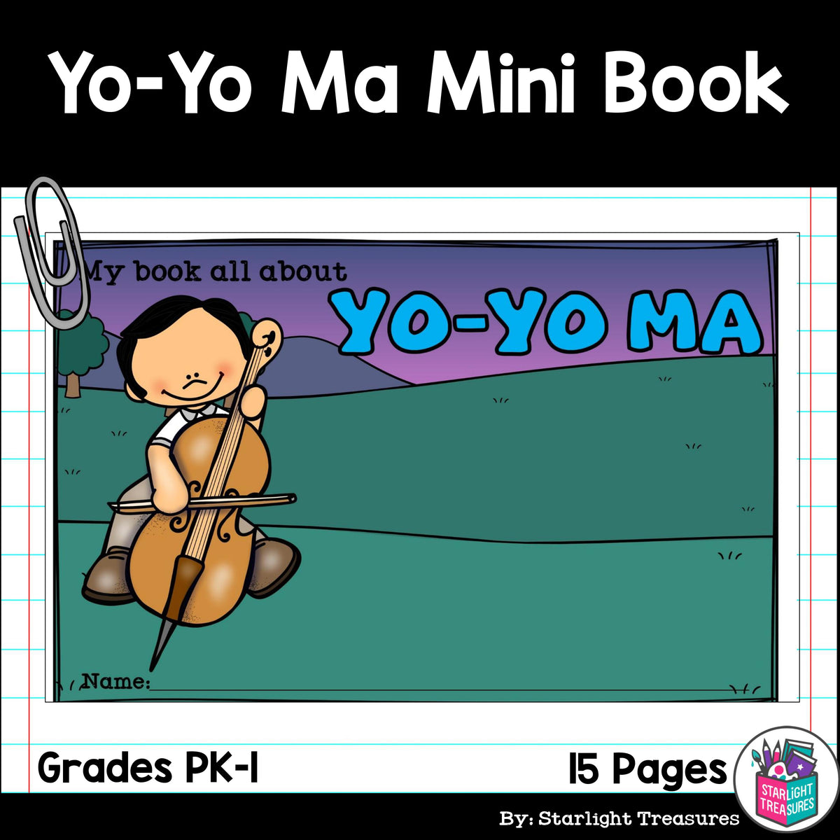 Yo-Yo Ma Mini Book for Early Readers: Asian/Pacific Islander Heritage ...