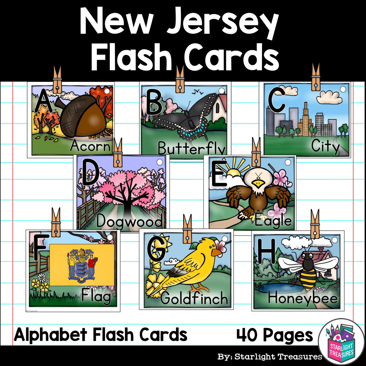 Alphabet Flash Cards for Early Readers - State of New Jersey ...