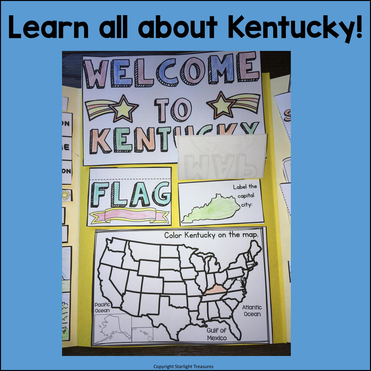 Kentucky Lapbook for Early Learners - A State Study – Starlight ...