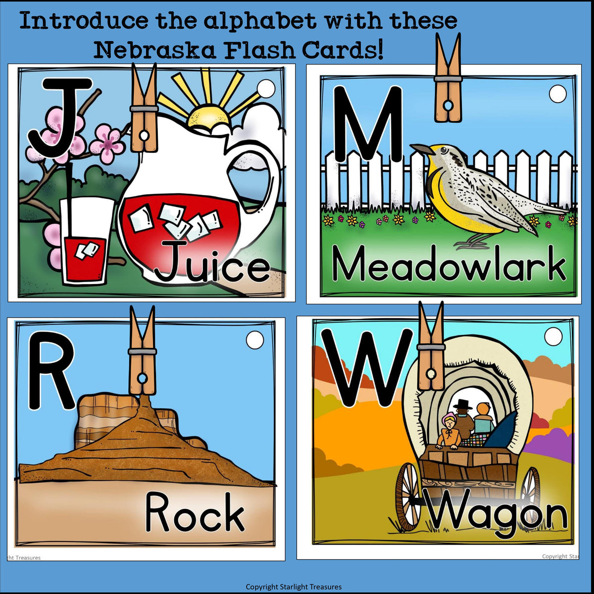 Alphabet Flash Cards for Early Readers - State of Nebraska – Starlight ...