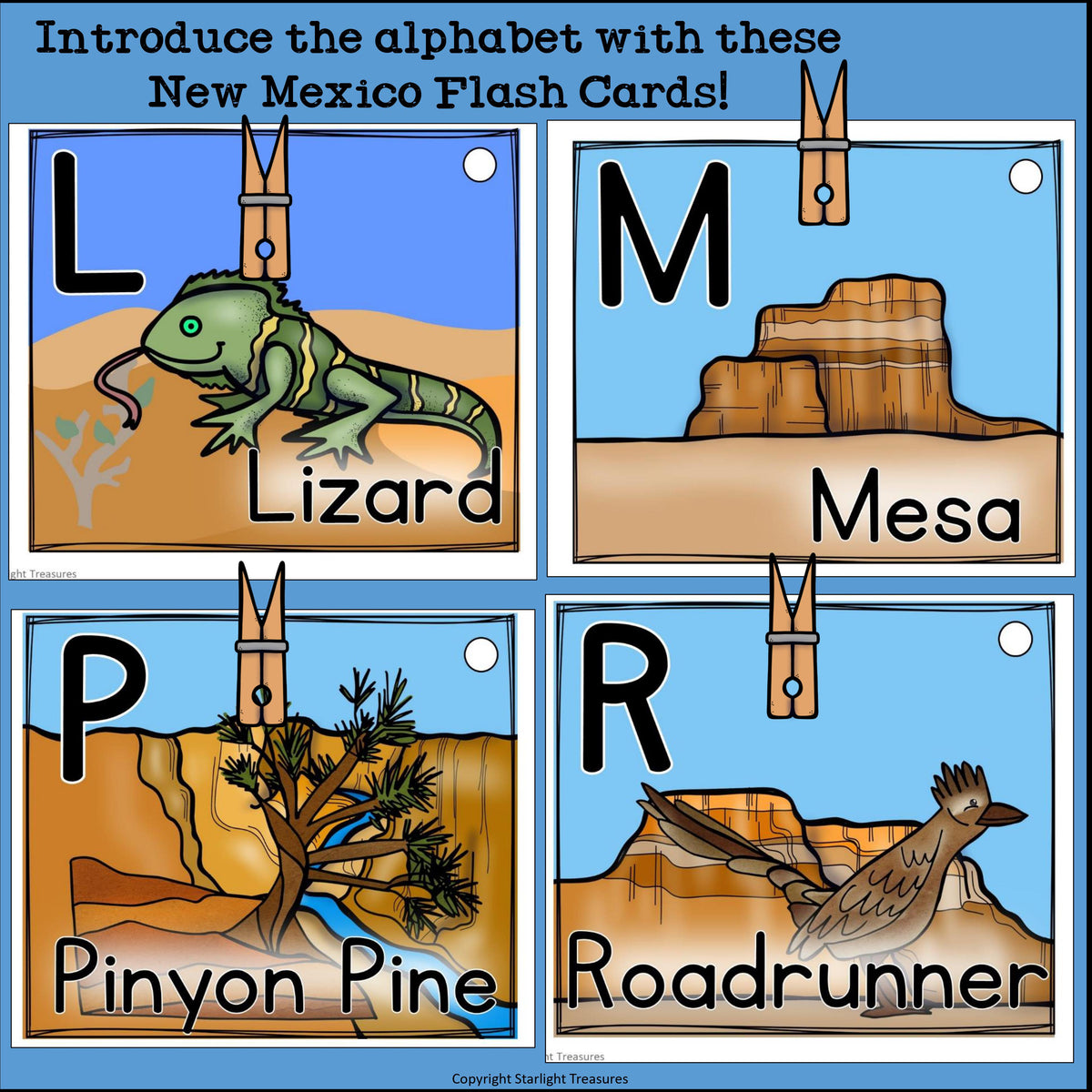 Alphabet Flash Cards for Early Readers - State of New Mexico ...