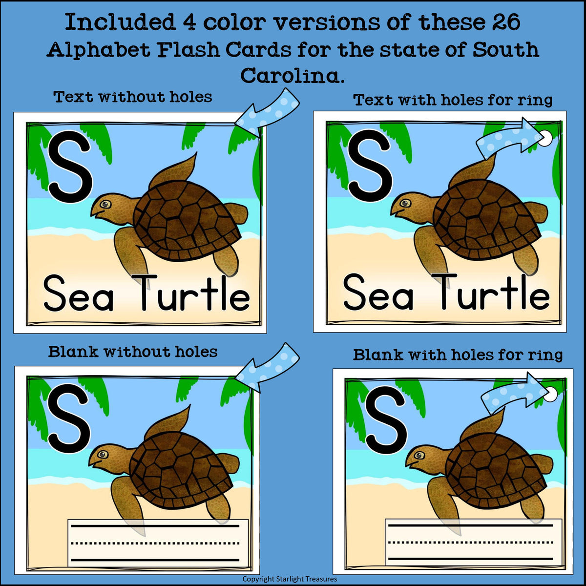Alphabet Flash Cards for Early Readers - State of South Carolina ...