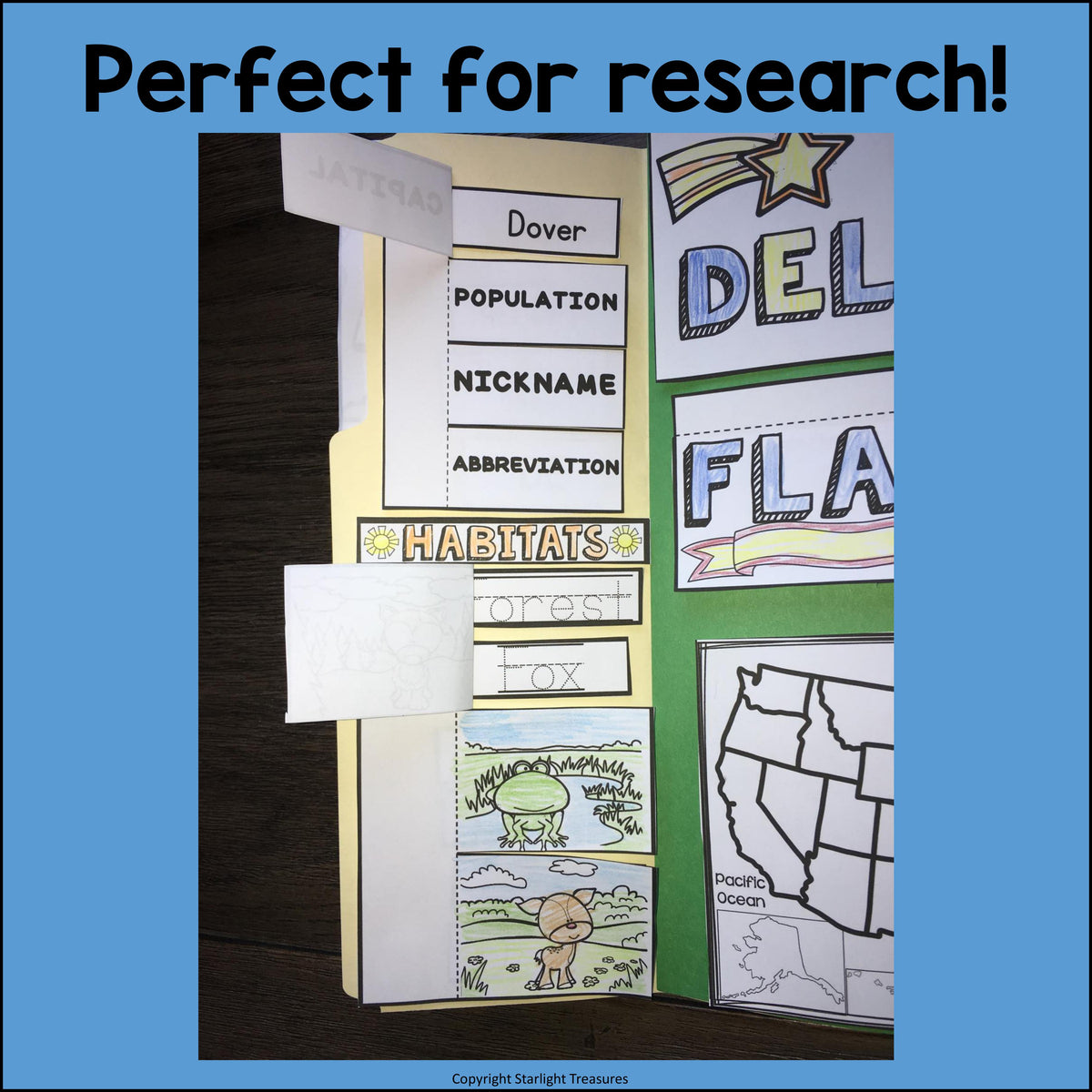 Delaware Lapbook for Early Learners - A State Study – Starlight ...