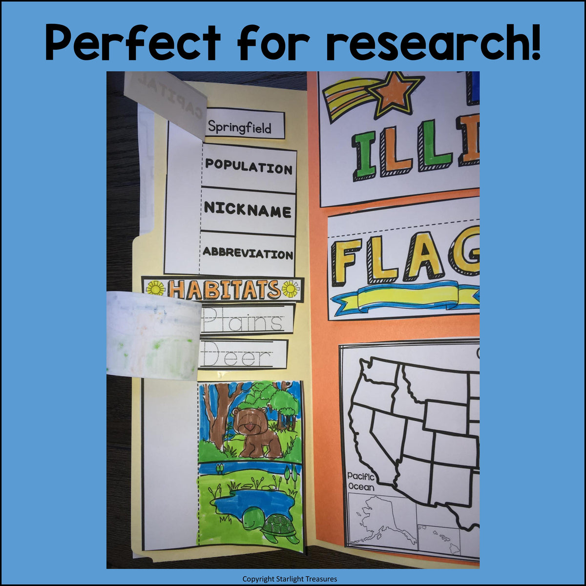 Illinois Lapbook for Early Learners - A State Study – Starlight ...