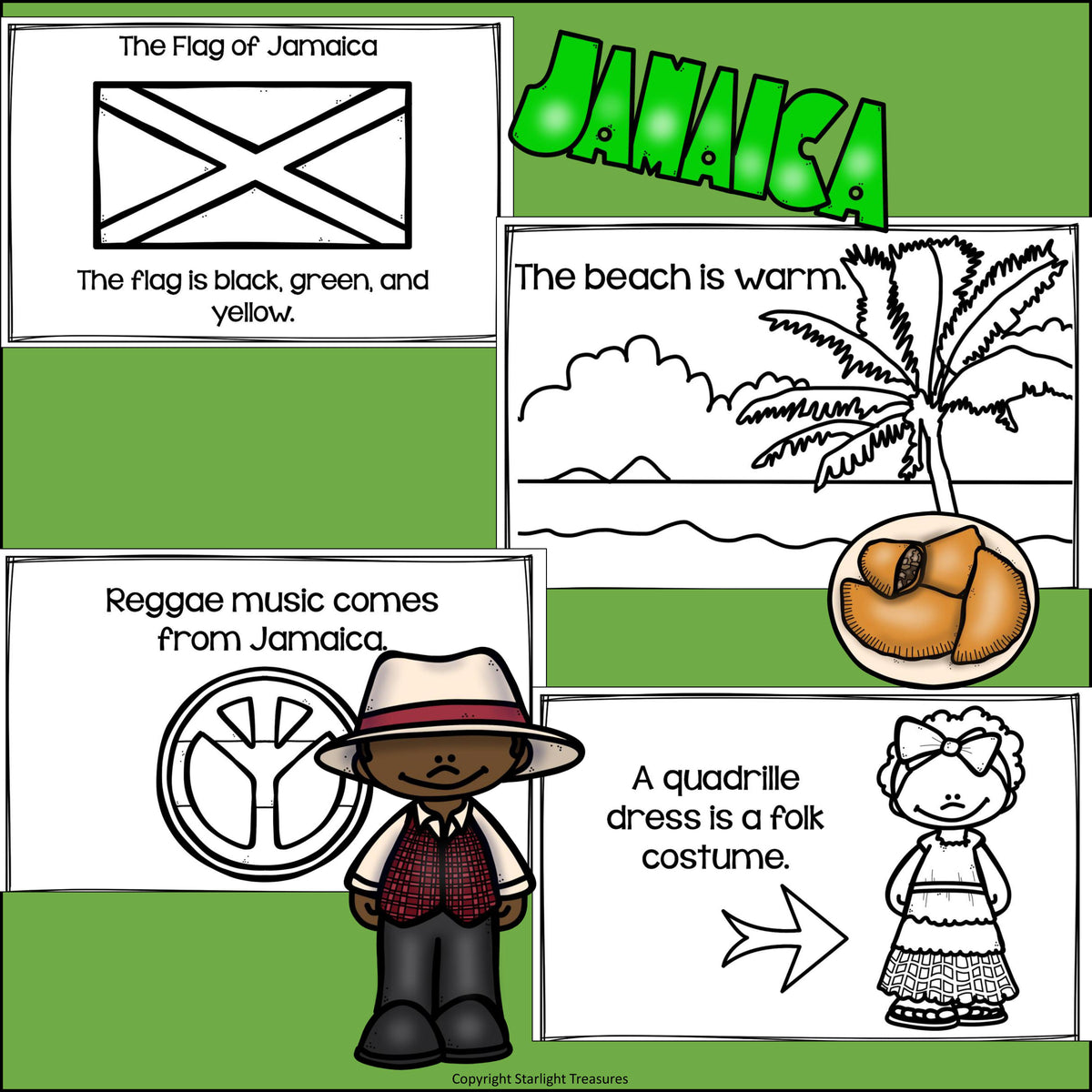 Jamaica Mini Book for Early Readers - A Country Study – Starlight ...