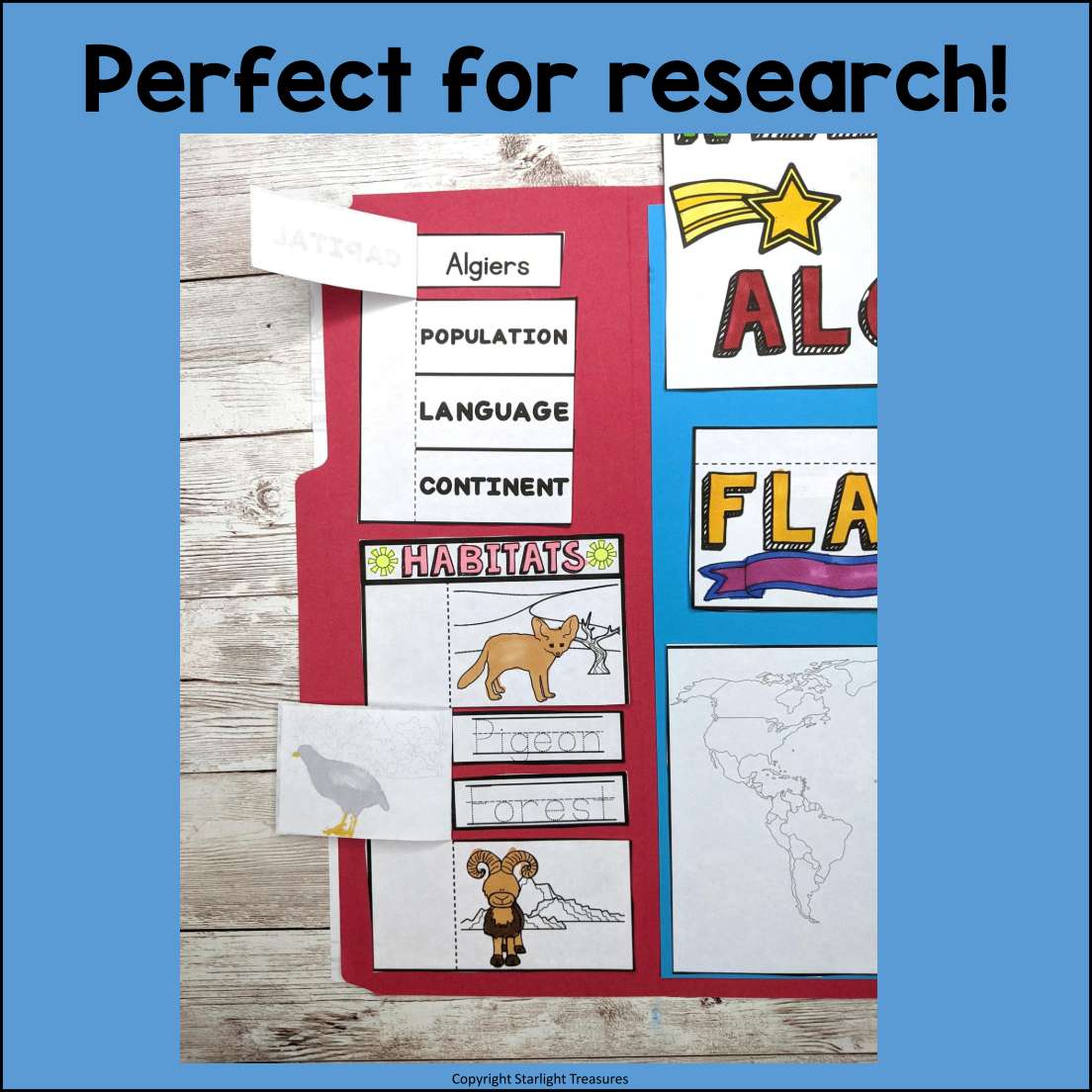 Algeria Lapbook for Early Learners - A Country Study – Starlight ...