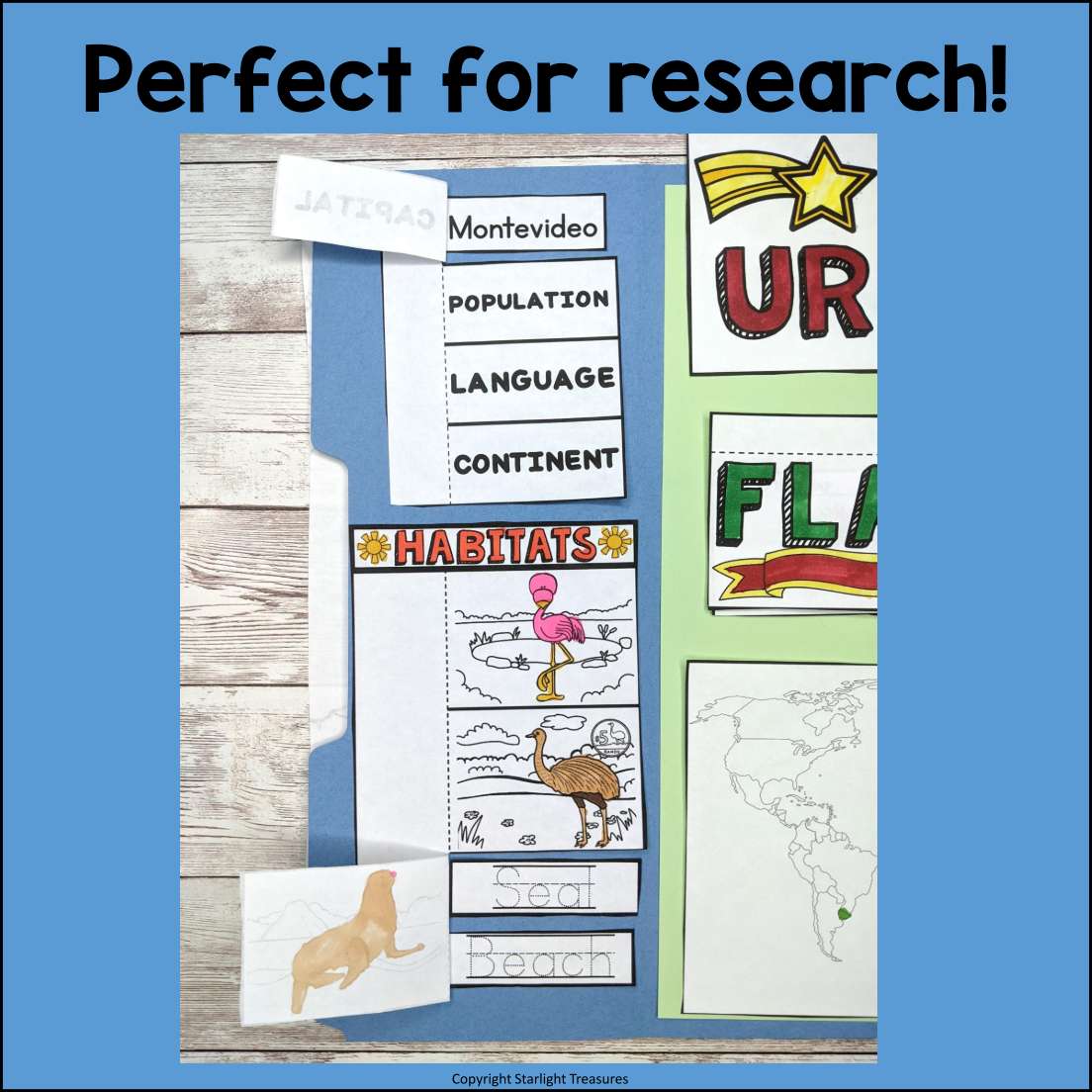 Uruguay Lapbook for Early Learners - A Country Study – Starlight ...