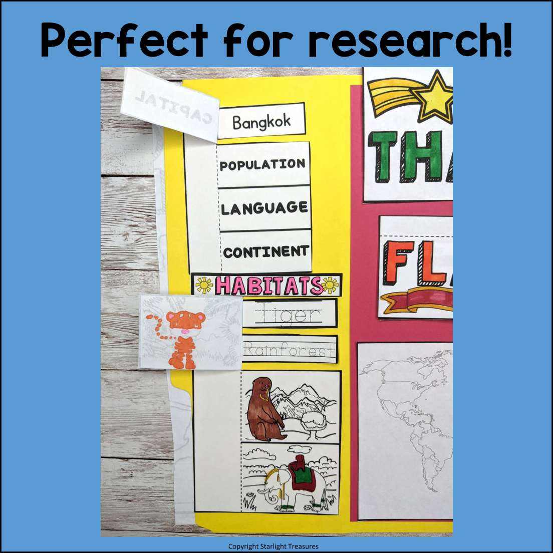 Thailand Lapbook for Early Learners - A Country Study – Starlight ...