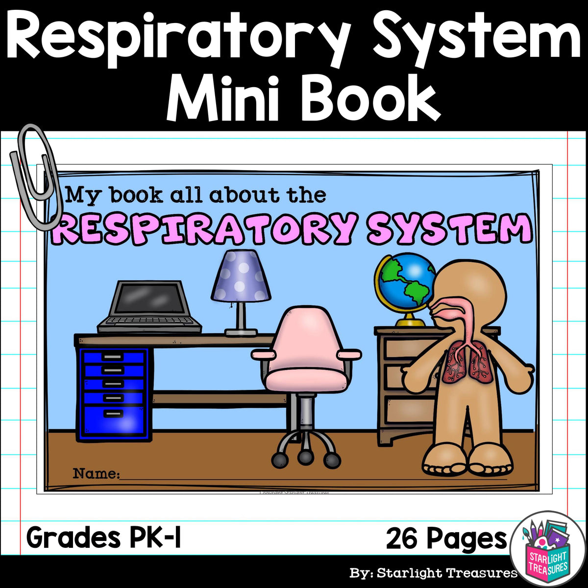 Human Body Systems: Respiratory System Mini Book for Early Readers ...