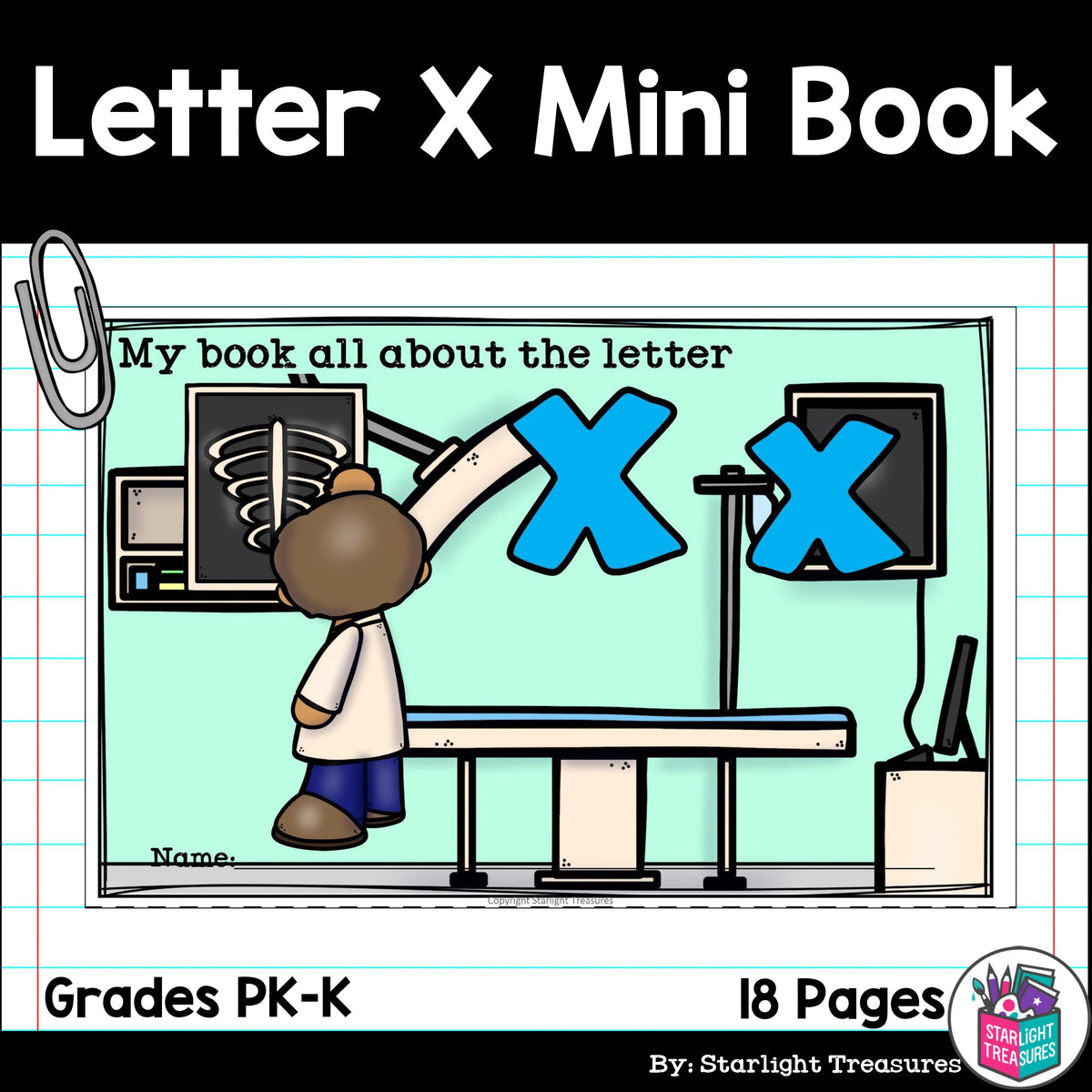 Alphabet Letter of the Week: The Letter X Mini Book – Starlight ...