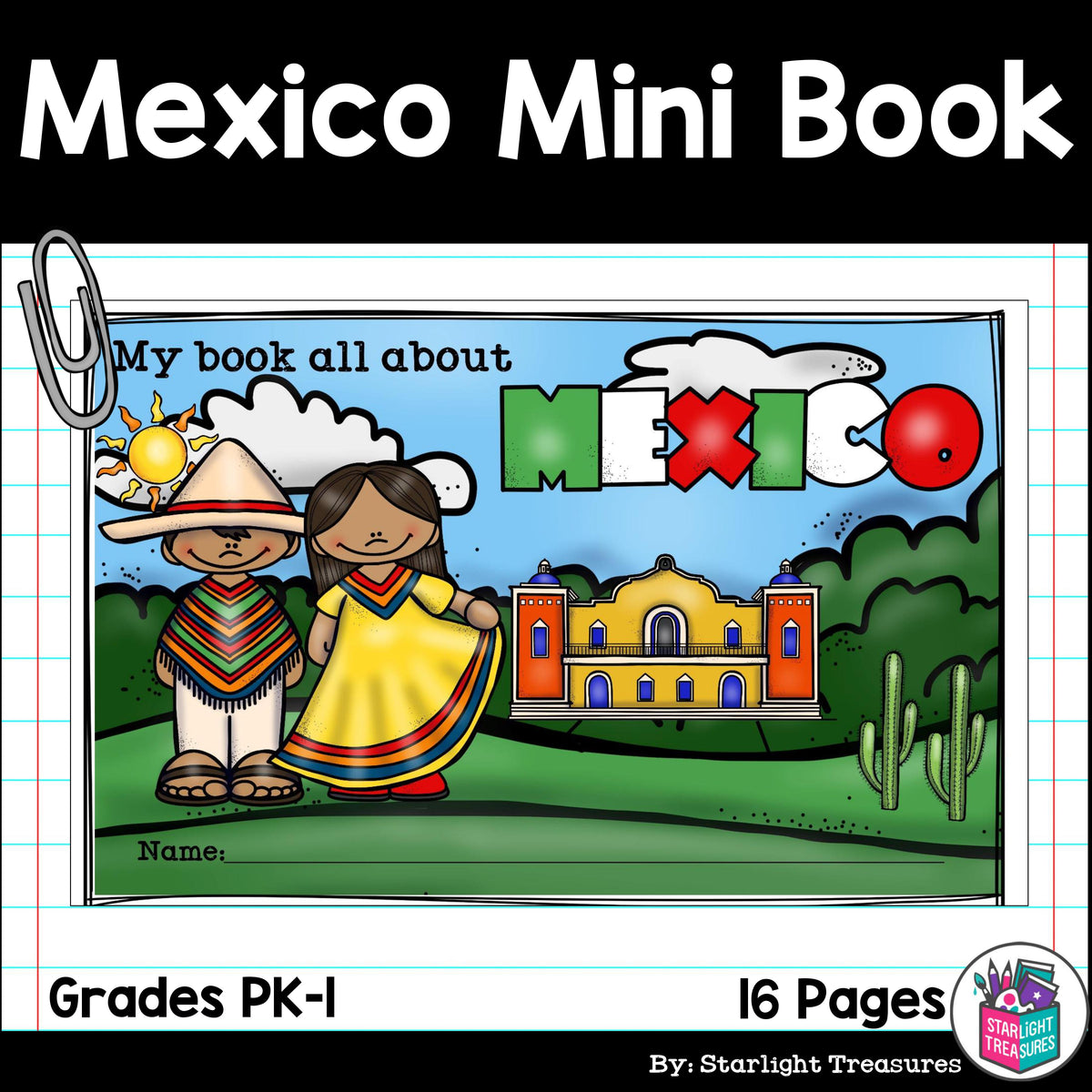 Mexico Mini Book for Early Readers - A Country Study – Starlight ...