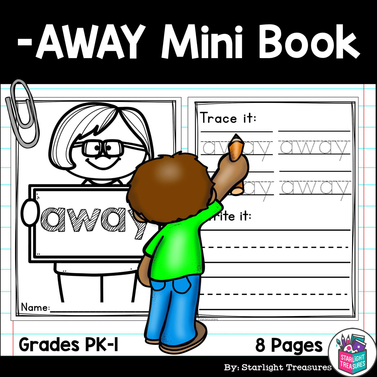 -AWAY Sight Word FREEBIE Mini Book for Early Readers - Dolch Sight Wor ...