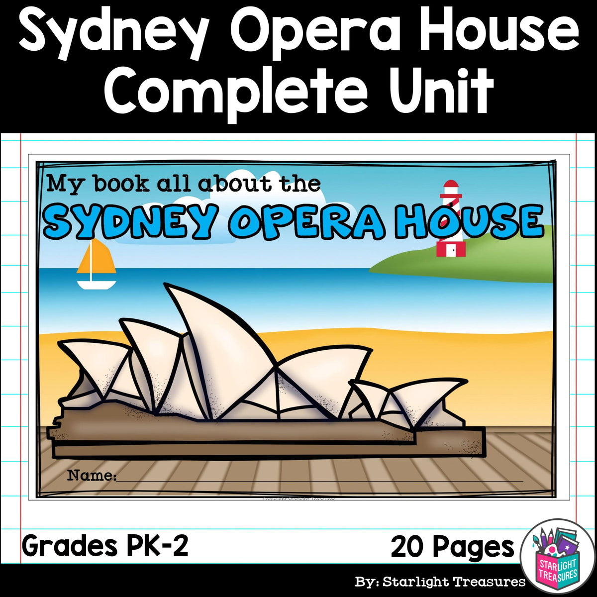 Sydney Opera House Complete Unit for Early Learners - World Landmarks ...