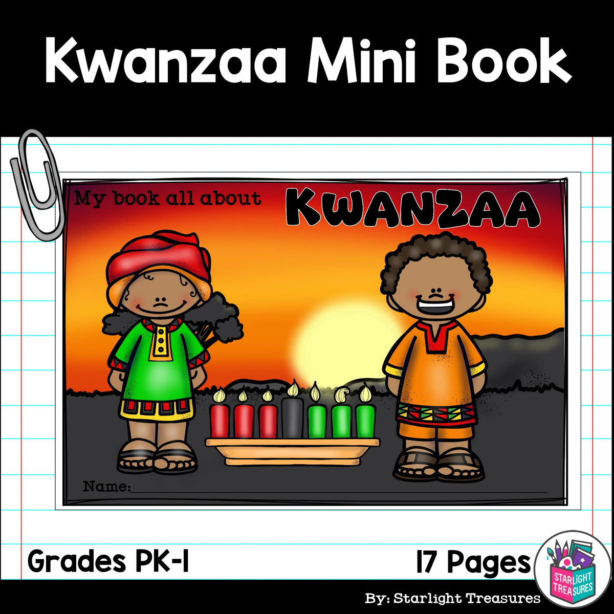 Kwanzaa Mini Book for Early Readers – Starlight Treasures LLC