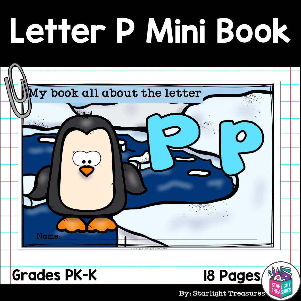 Alphabet Letter of the Week: The Letter P Mini Book – Starlight ...