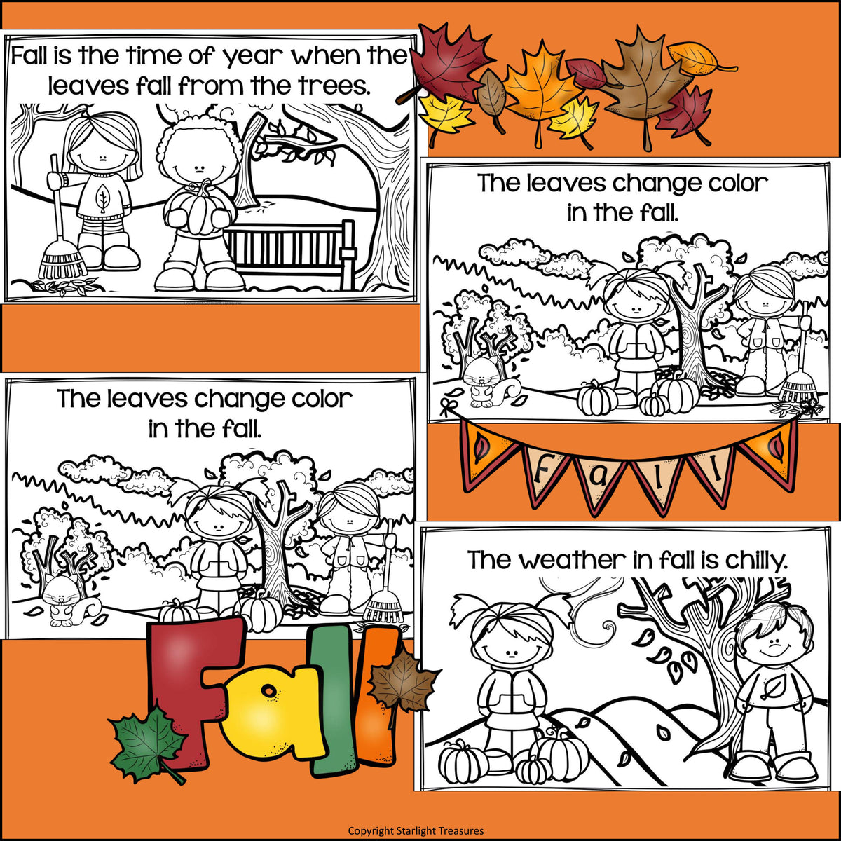 The Seasons Mini Book for Early Readers: The Four Seasons – Starlight ...