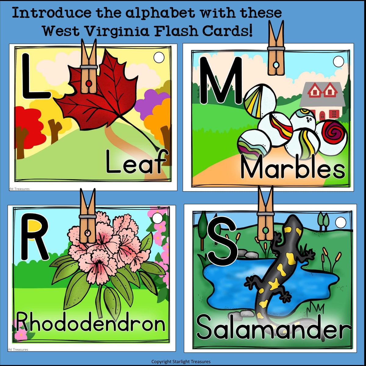 Alphabet Flash Cards for Early Readers - State of West Virginia ...