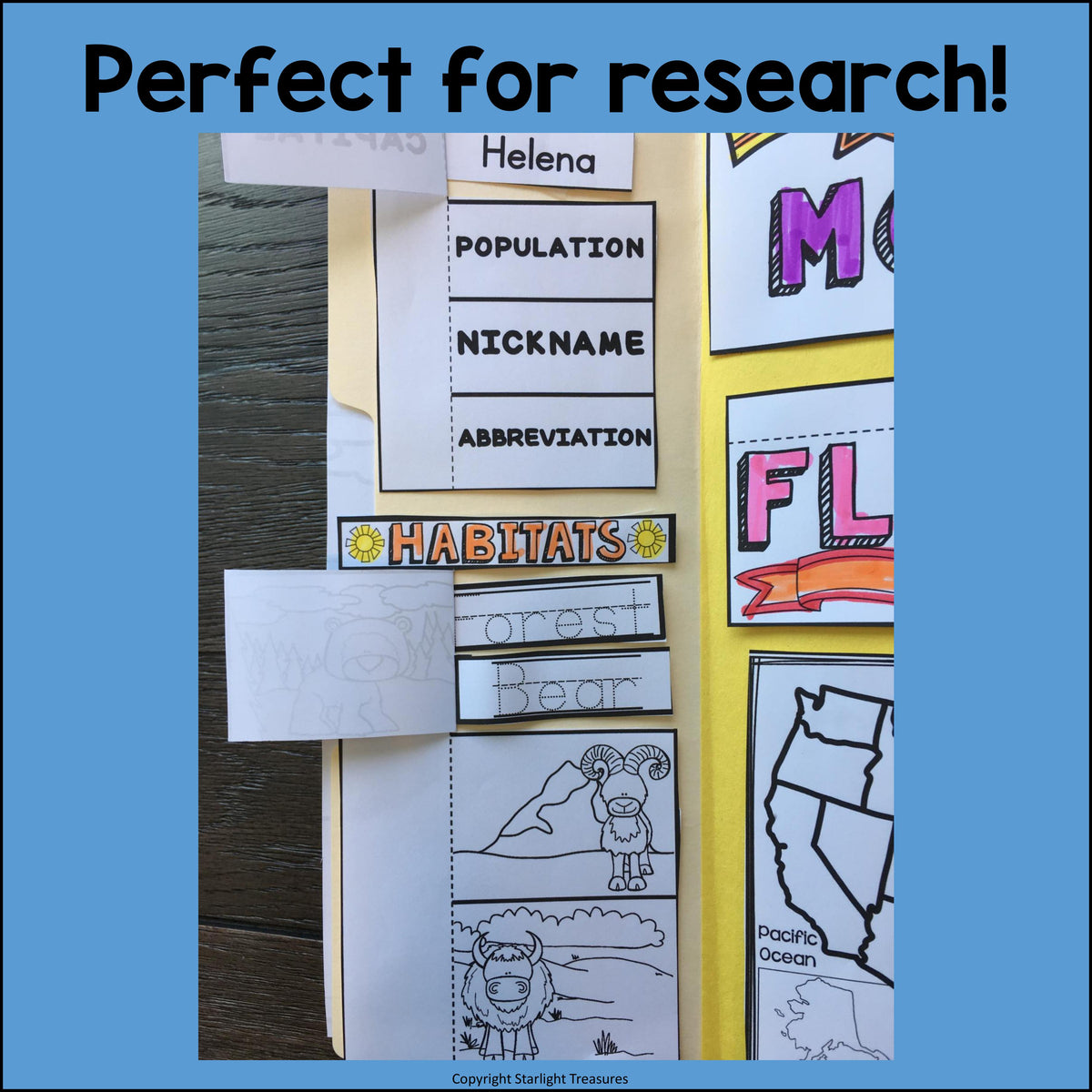 Montana Lapbook for Early Learners - A State Study – Starlight ...