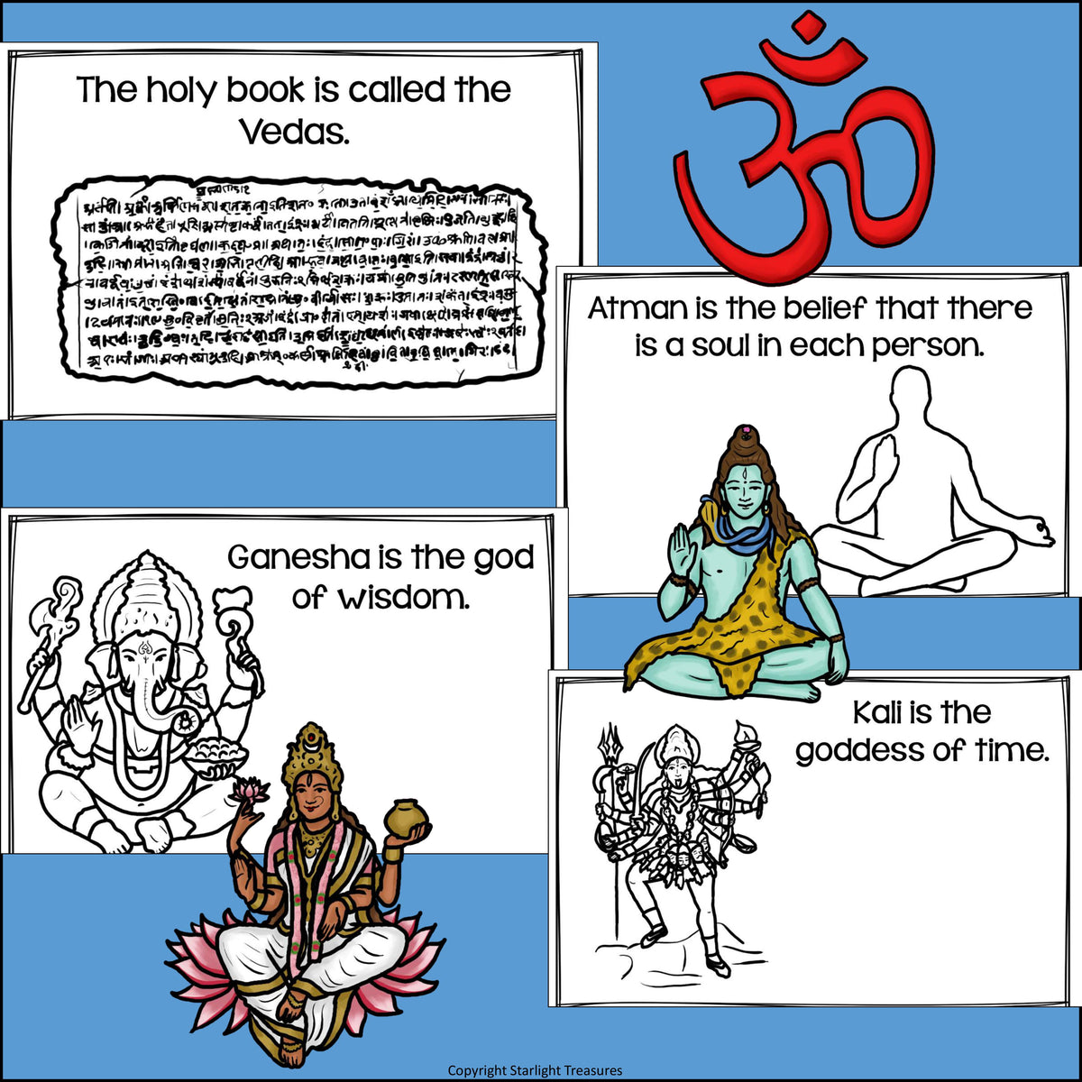 Hinduism Mini Book for Early Readers: World Religions – Starlight ...