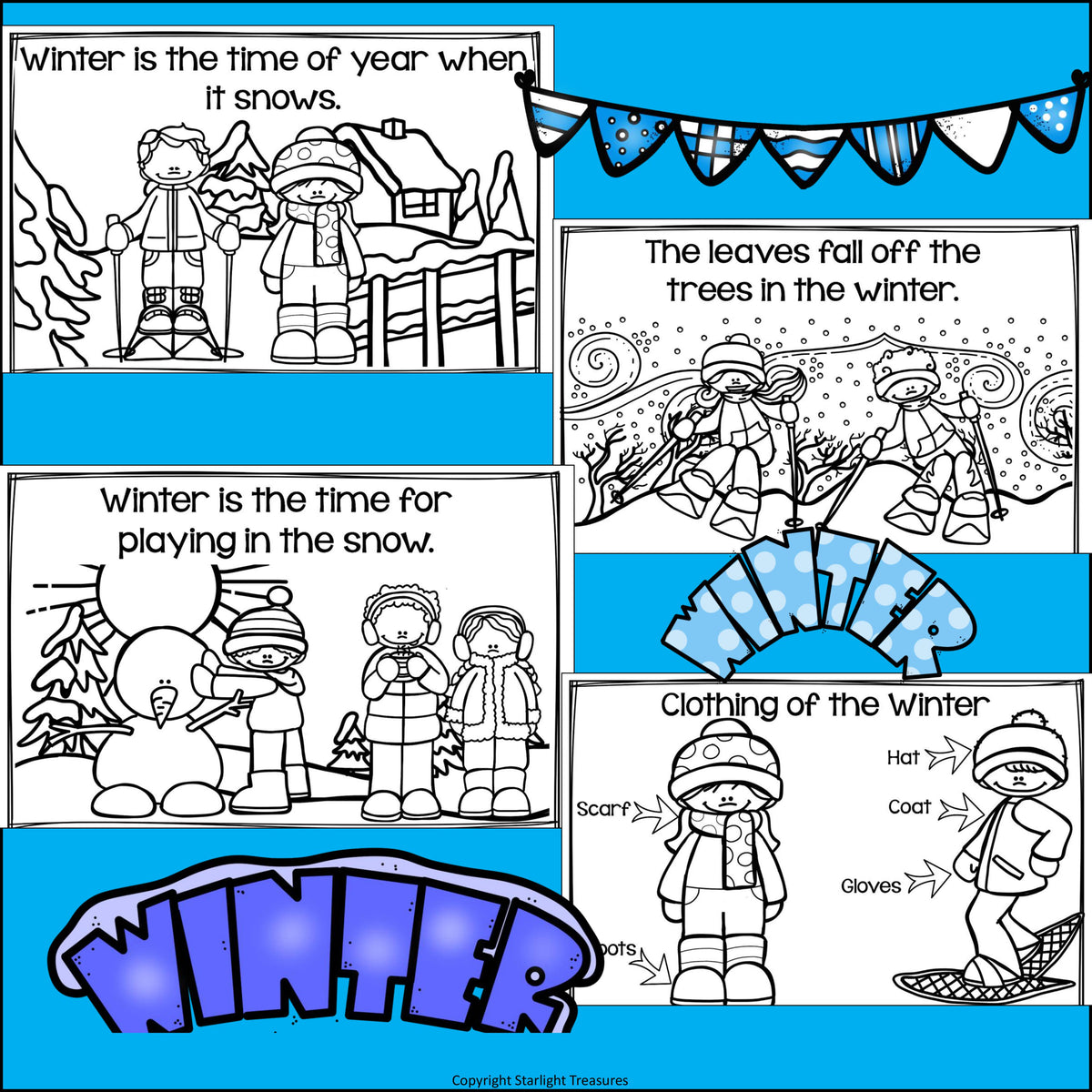The Seasons Mini Book for Early Readers: The Four Seasons – Starlight ...