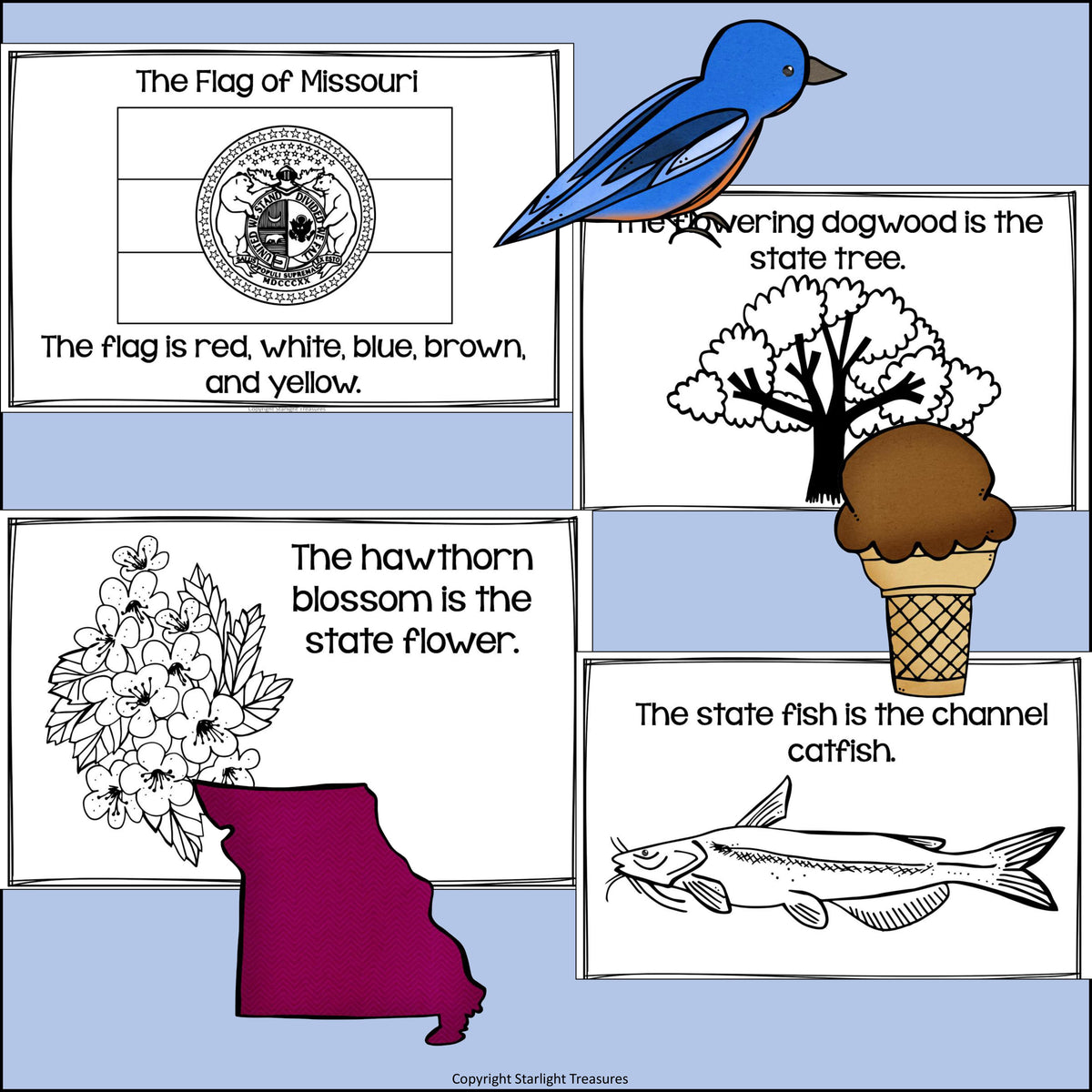 Missouri Mini Book for Early Readers - A State Study – Starlight ...