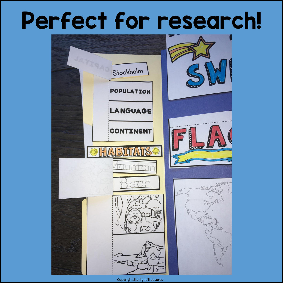 Sweden Lapbook for Early Learners - A Country Study – Starlight ...