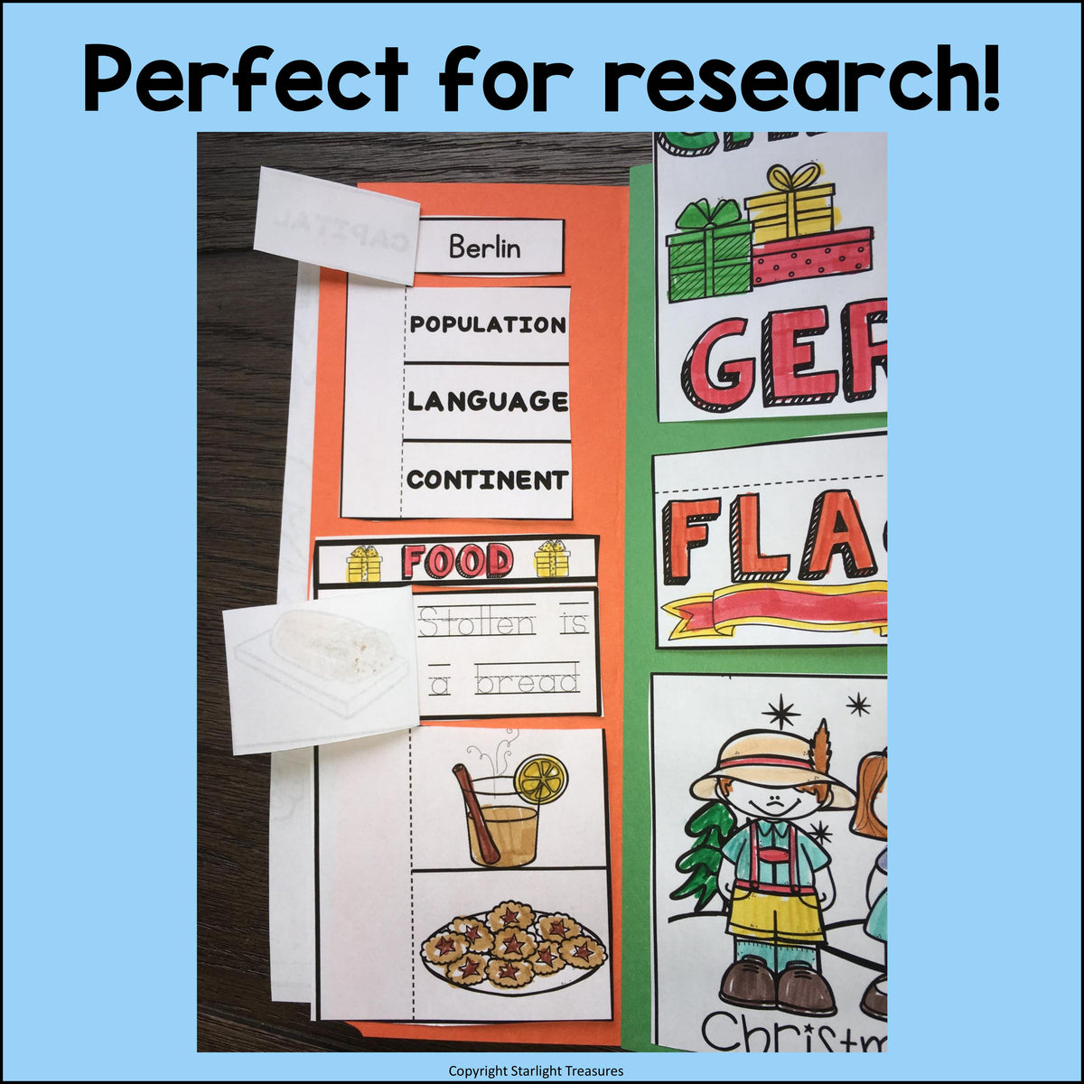Christmas in Germany Lapbook for Early Learners – Starlight Treasures LLC