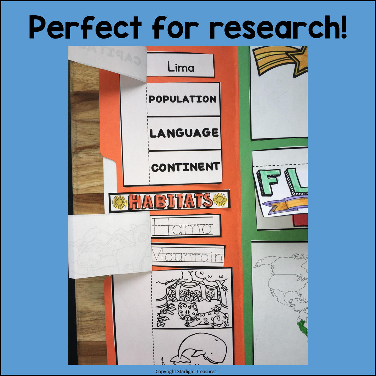 Peru Lapbook for Early Learners - A Country Study – Starlight Treasures LLC