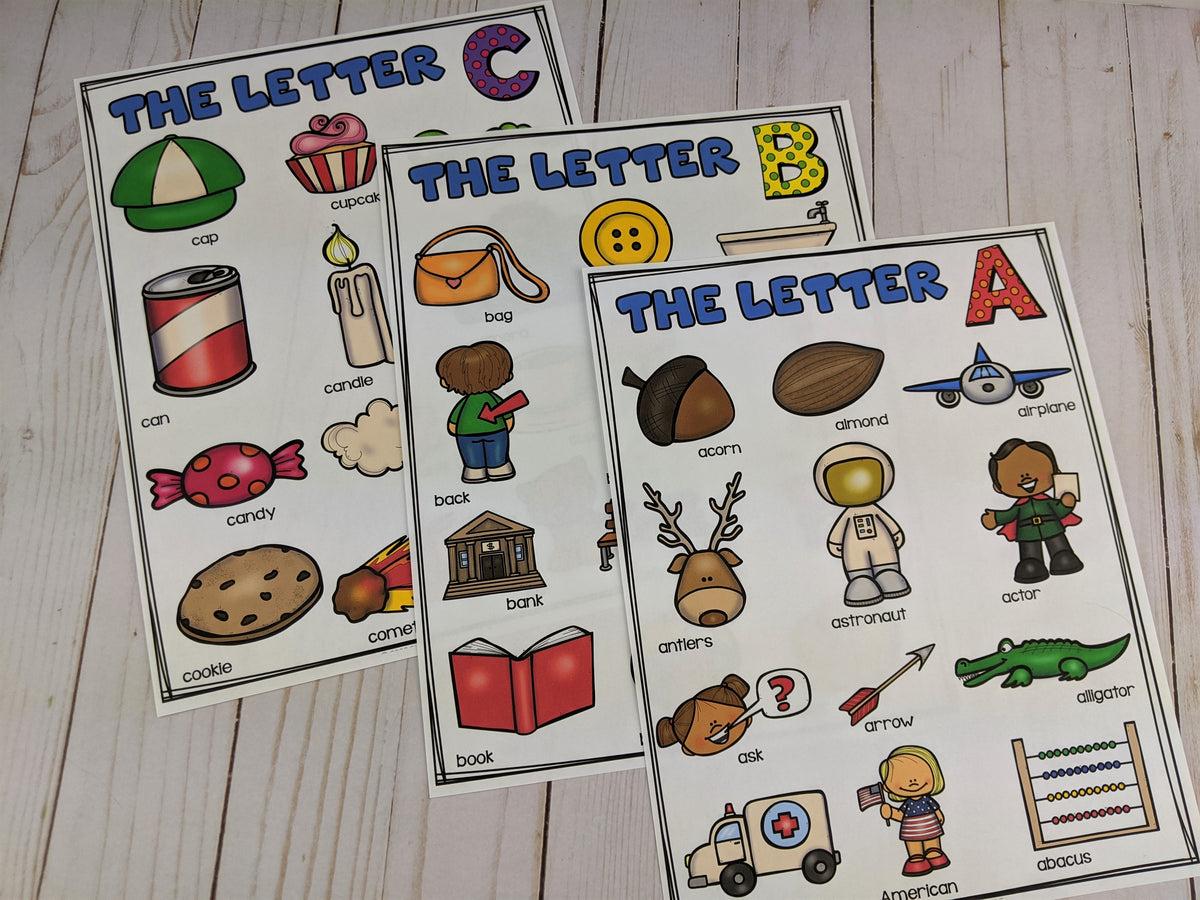 Alphabet Posters FREEBIE – Starlight Treasures LLC