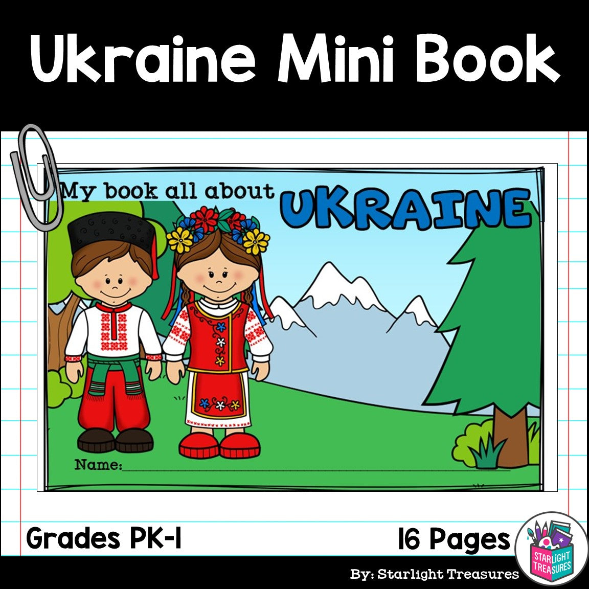 Ukraine Mini Book for Early Readers - A Country Study – Starlight ...