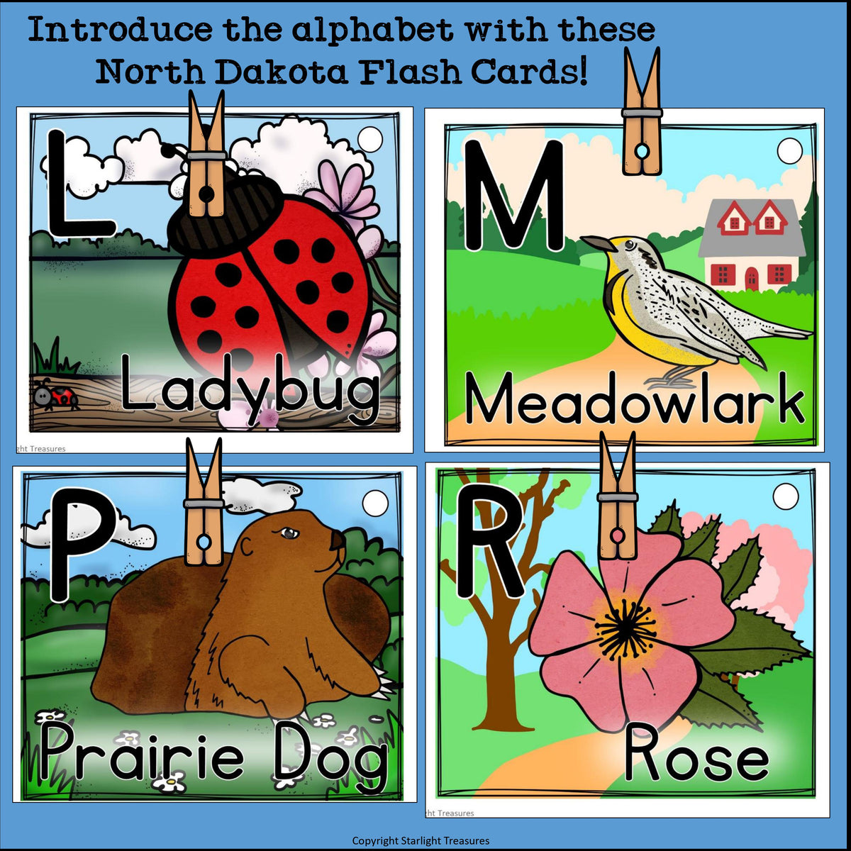 Alphabet Flash Cards for Early Readers - State of North Dakota ...