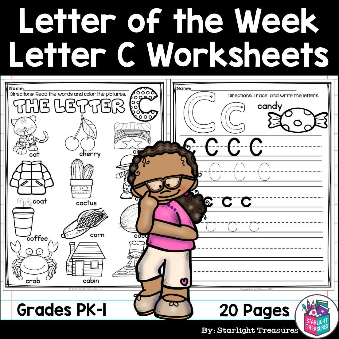 Alphabet Letter of the Week Worksheets for Early Readers - Letter C ...