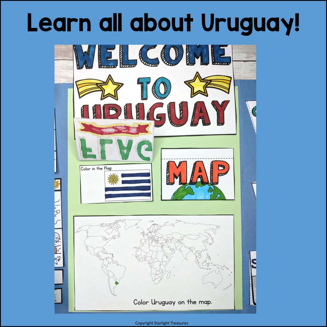 Uruguay Lapbook for Early Learners - A Country Study – Starlight ...