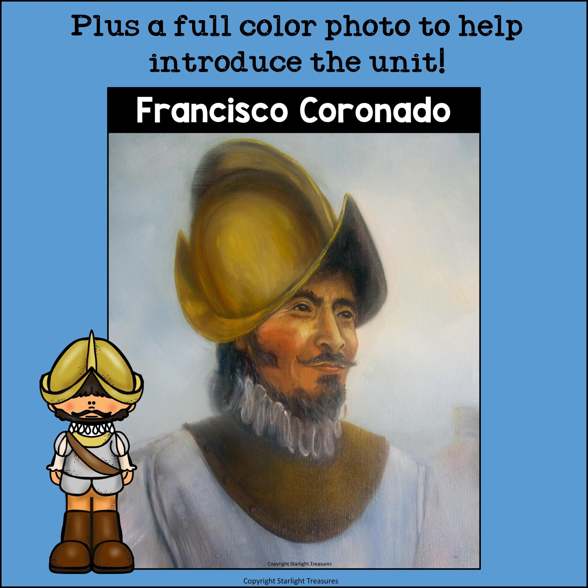Francisco Coronado Mini Book for Early Readers: Early Explorers ...