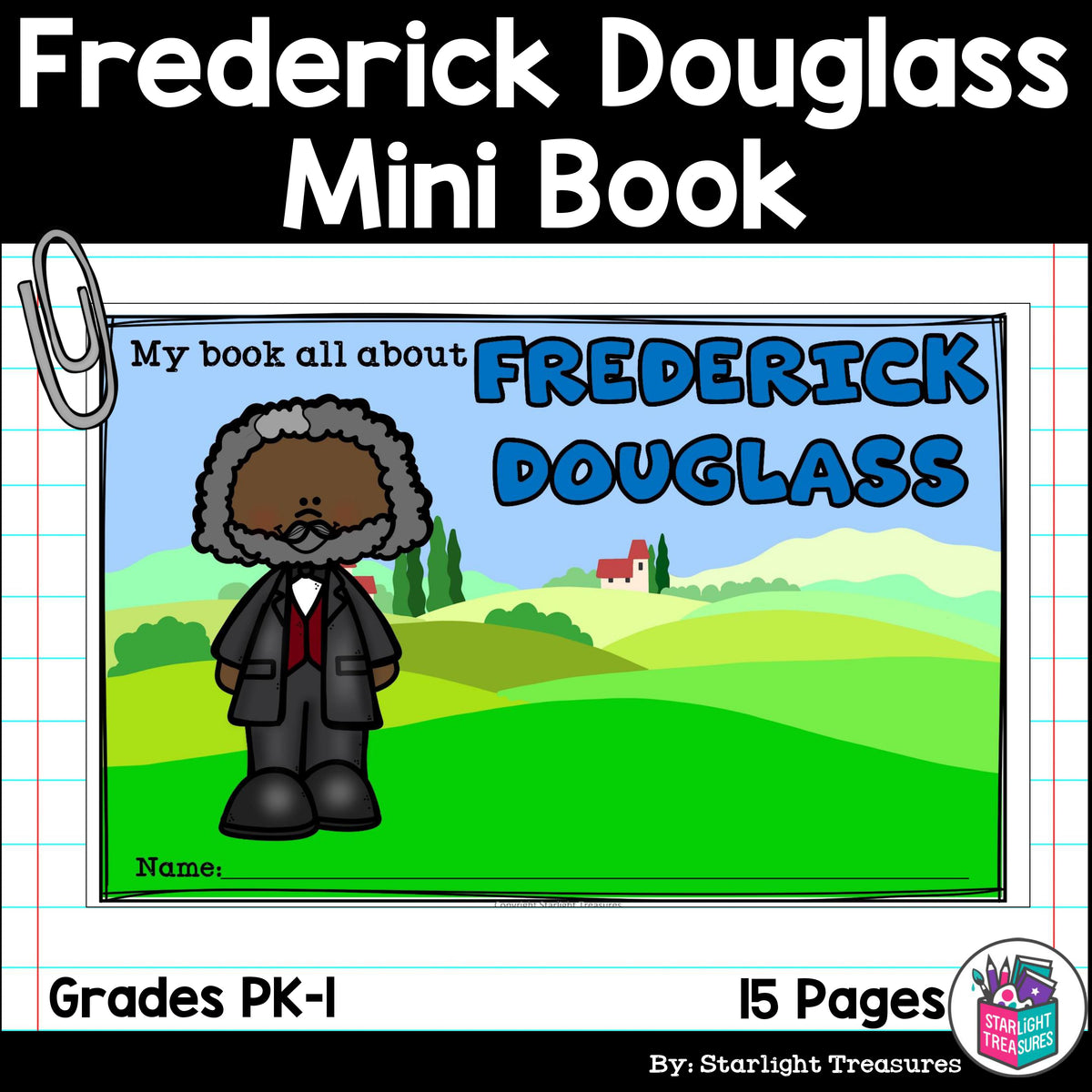 Frederick Douglass Mini Book for Early Readers: Black History Month ...