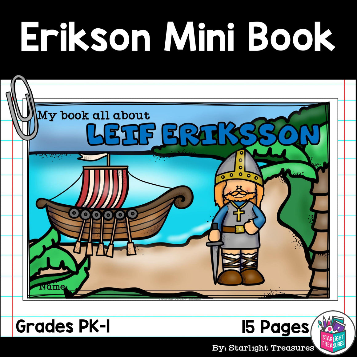 Leif Erikson Mini Book for Early Readers: Early Explorers – Starlight ...