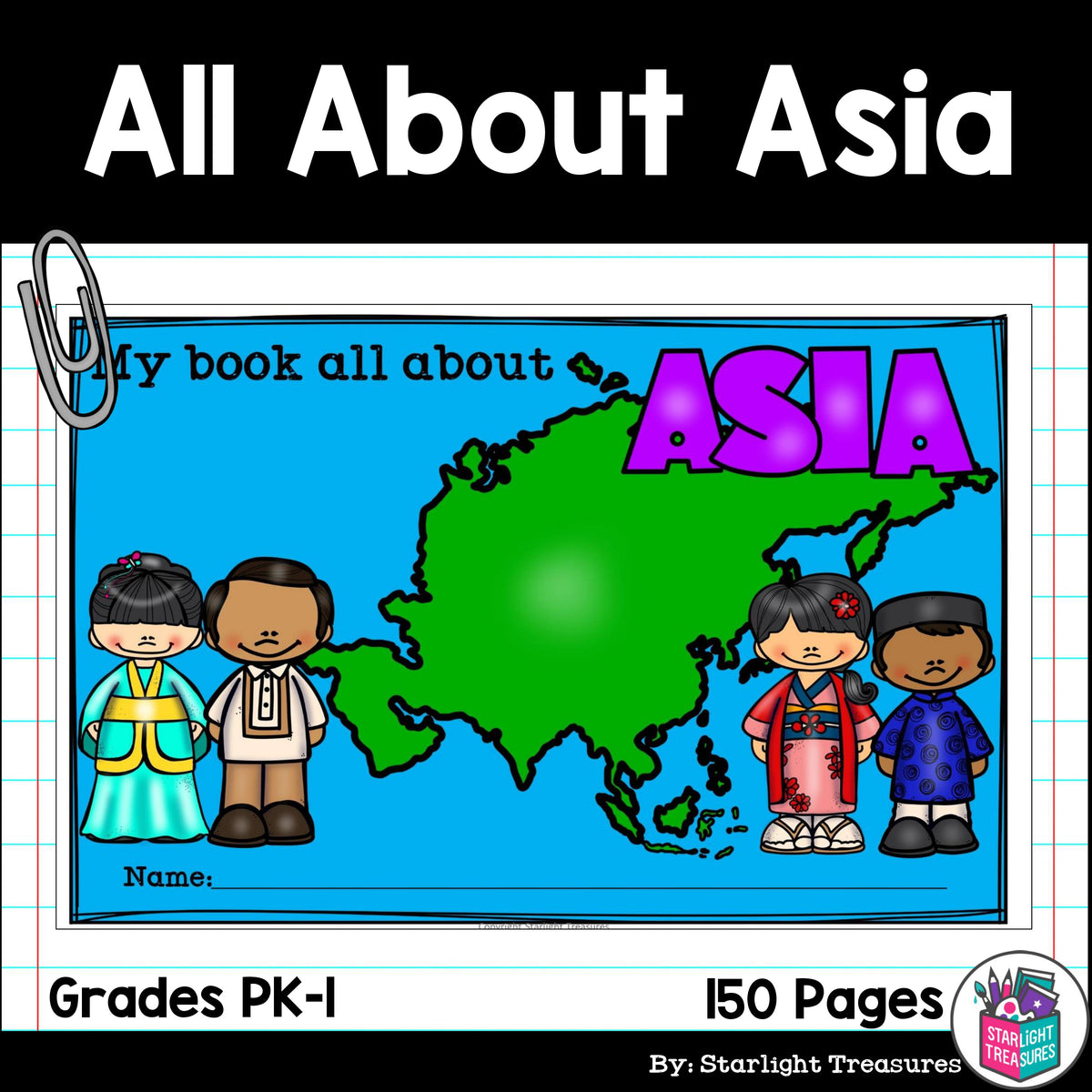All About Asia Complete Unit with Activities for Early Readers ...