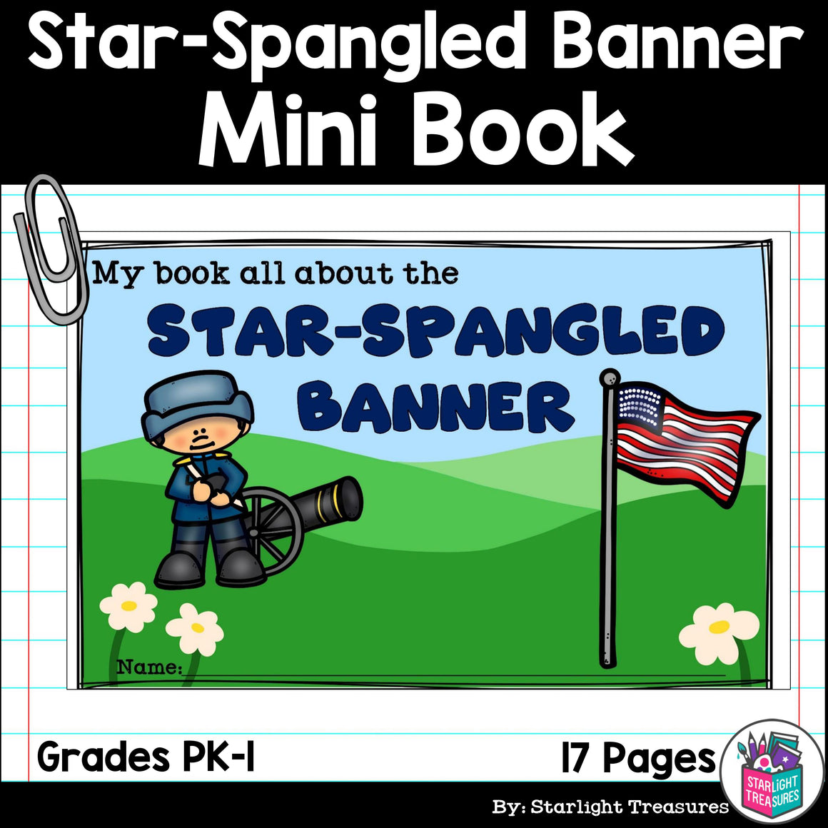 Star-Spangled Banner Mini Book for Early Readers: American Symbols ...