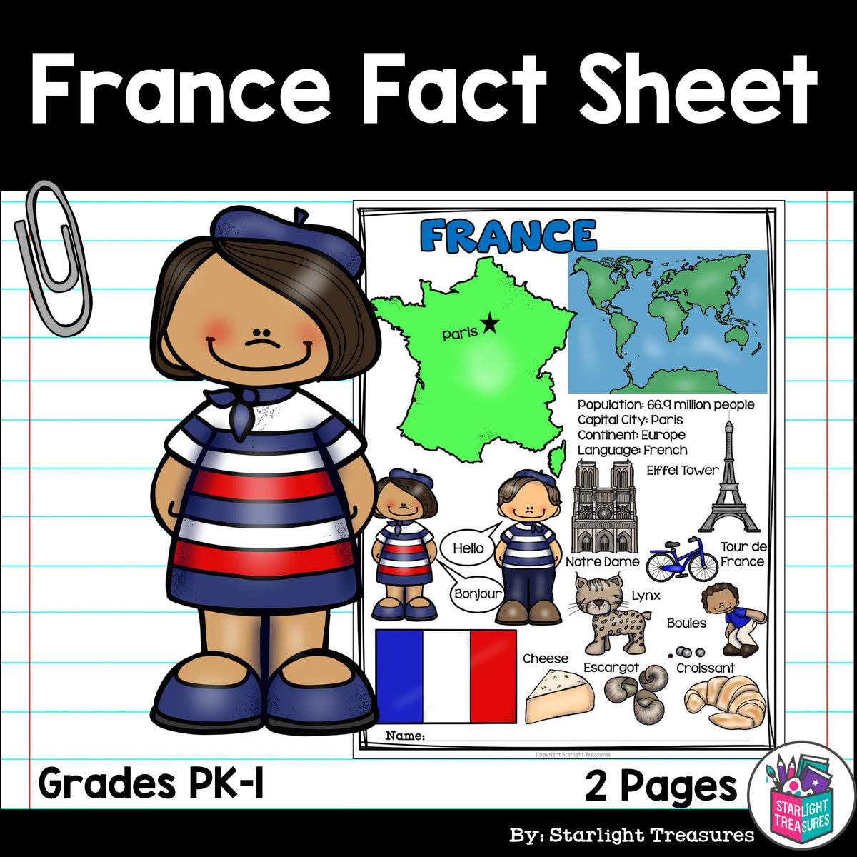 France Fact Sheet – Starlight Treasures LLC