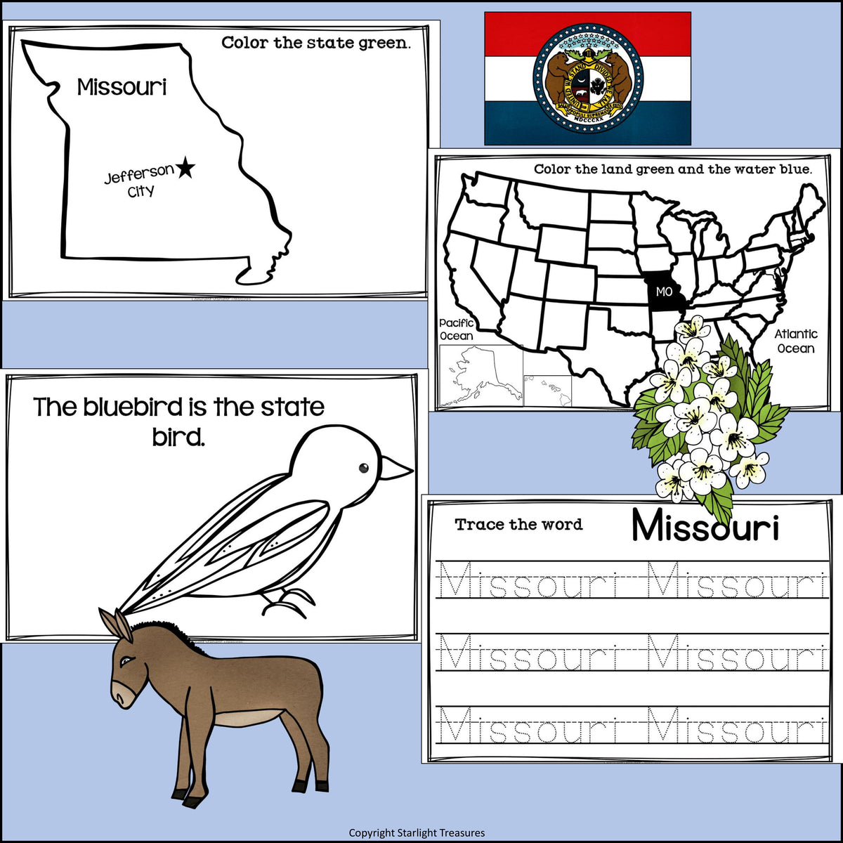 Missouri Mini Book for Early Readers - A State Study – Starlight ...