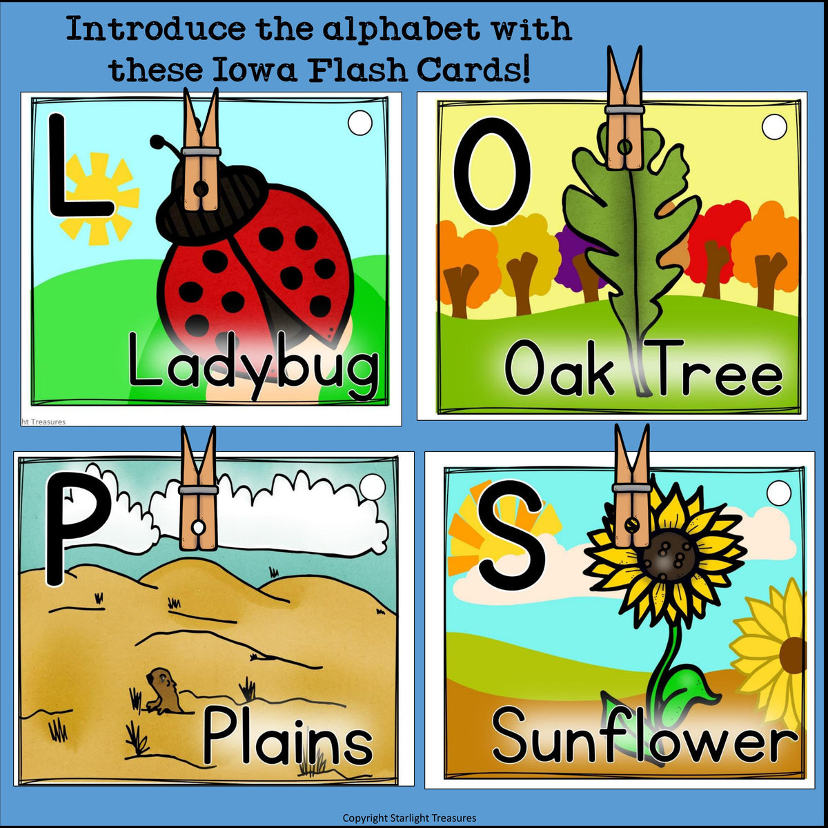 Alphabet Flash Cards for Early Readers - State of Iowa – Starlight ...