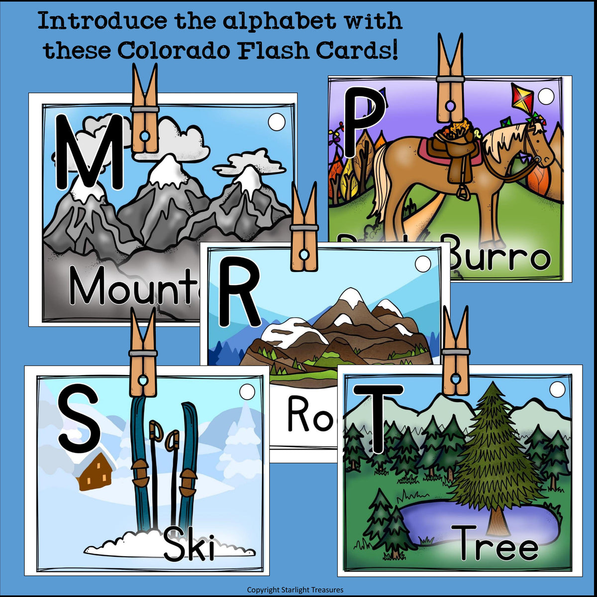 Alphabet Flash Cards for Early Readers - State of Colorado – Starlight ...